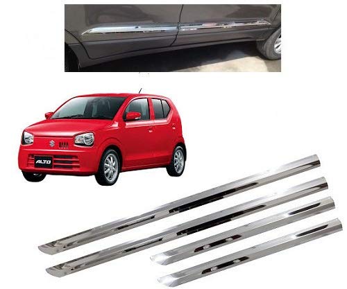 After Cars Maruti Suzuki Alto 800 New 2020 Car Steel Side Beading Set ...