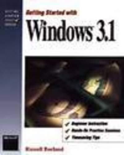 Getting Started With Windows 3.1 (Getting Started Right Series): Borland, Russell: 9781556154720 ...