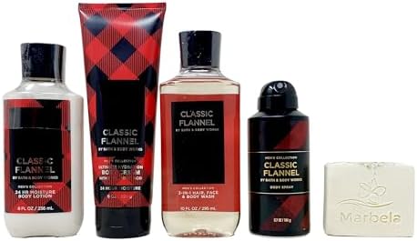 Amazon.com : Bath & Body Works Men's Collection Classic Flannel ...