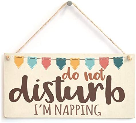 Please Do Not Disturb Door Sign, Nice Polite Way of Asking - Heart ...