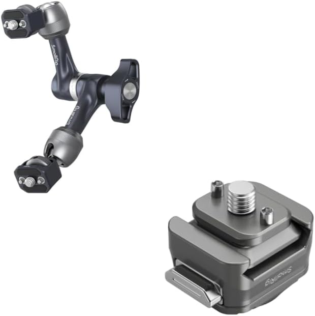 Amazon.com: SMALLRIG 7" Rosette Magic Arm and HawkLock H21 Universal ...