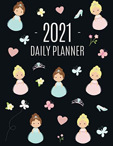 Princess Planner 2021: Cute Daily Organizer for Royals | Large, Pretty ...