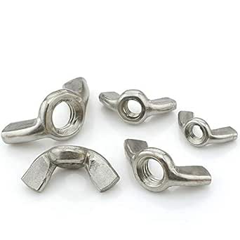 A2 Stainless Steel Wing Nuts Butterfly Nut DIN 315 M3 M4 M5 M6 M8 M10 ...