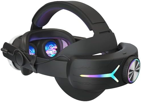 VR Head Strap for Meta Quest 3, Adjustable VR Replacement Strap ...