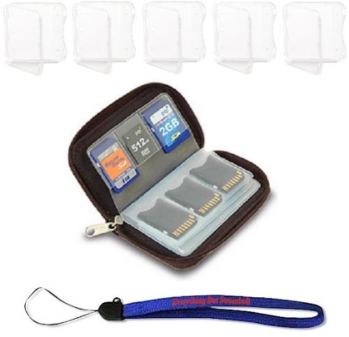 Amazon.com: Memory Card Carrying Case - Black / Wallet / Holder ...