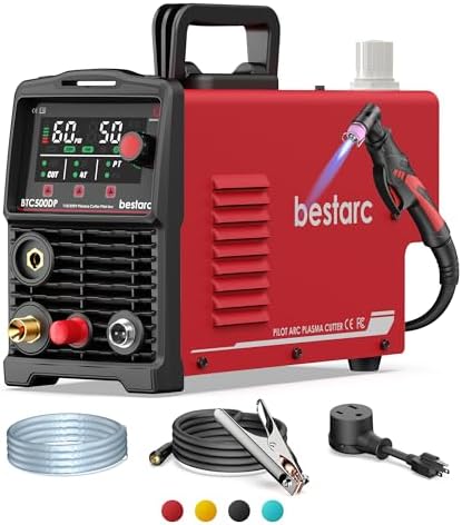 bestarc Pilot Arc Plasma Cutter, [LED Display][Air Sensor] 50A Plasma ...