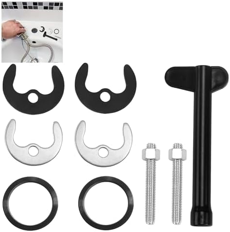 SMCEHEYA 9 Pcs Monobloc Tap Fixing Kit Faucet Fixing Tool Kit for Hot ...