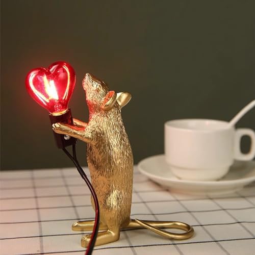 LAZHUG Modern Resin Small Animal Table Lamp,Cute LED Chameleon ...