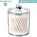 Amazon.com: SheeChung 15 Oz Qtip Dispenser Apothecary Jars Bathroom ...