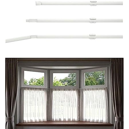 Flexi Net Curtain Rod flexible for all shapes of Bay and Straight ...