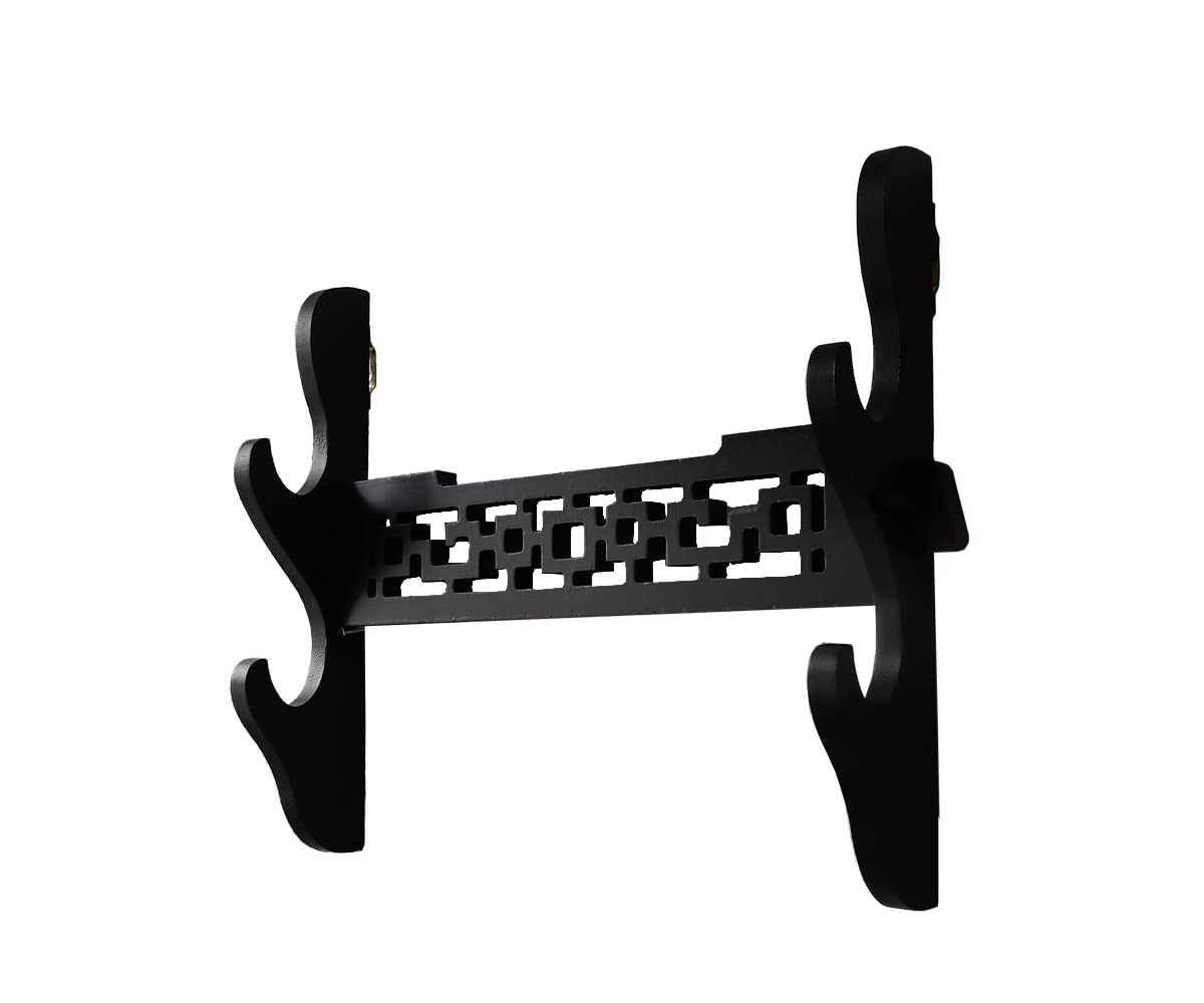 Snapklik.com : MANNIFEN 2 Tier Sword Holder Wall Mount Samurai Sword ...