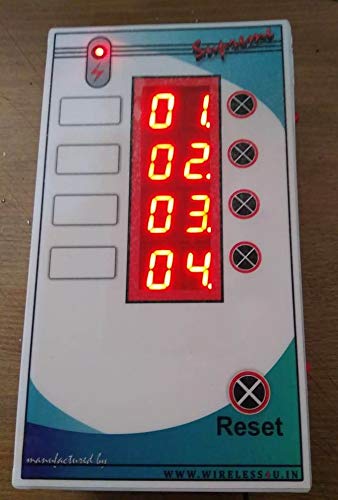 Wireless Four User Call Bell System : Amazon.in: Office Products