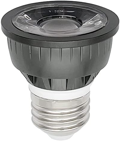 Amazon | LEDハロゲン電球 E26 50W相当 調光器対応 LED電球 LEDミニレフ電球 ledスポットライト 口金 e26 消費電力5W (1個電球色, 黒色・調光器対応 ...