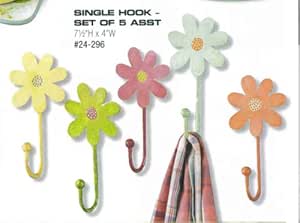 Summer Daze Collection: Set of Five Hooks : Amazon.co.uk: DIY & Tools