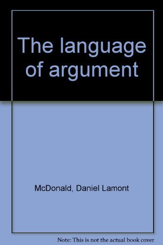 The language of argument : Amazon.in: Books