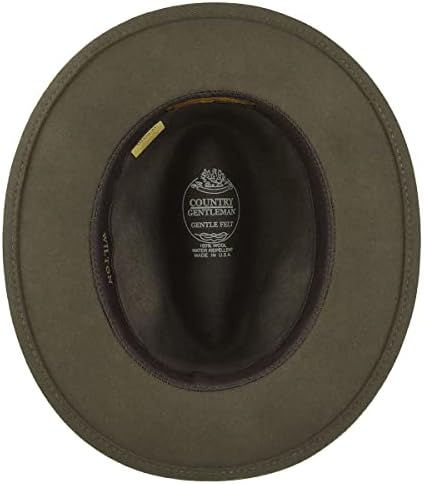Country Gentleman Wilton Fedora Hat at Amazon Men’s Clothing store