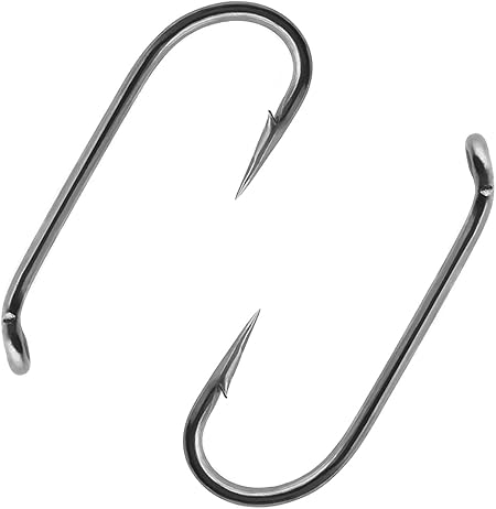 Amazon.com : Fly-Hooks-for-Fly-Tying-Dry-Wet-Nymph-Flies Curved Czech Scud Fly-Fishing-Hooks 8 ...