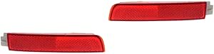 Amazon.com: For Nissan Sentra 2013 14 15 16 17 18 2019 Bumper Reflector ...
