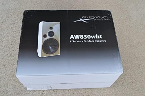 Amazon.com: PROFICIENT AUDIO SYSTEMS AW830-WHITE 8" Indoor/Outdoor ...