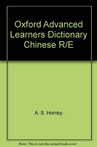 Oxford Advanced Learner's English/Chinese Dictionary: Oxford University ...