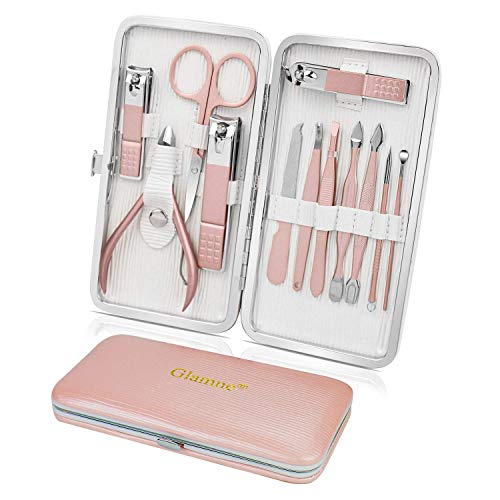 Manicure Pedicure Set Tools Professional Stainless Steel Nail Care Kits ...