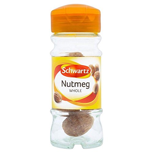 Amazon.com : Schwartz Whole Nutmeg Jar - 25g (0.06lbs) : Grocery ...