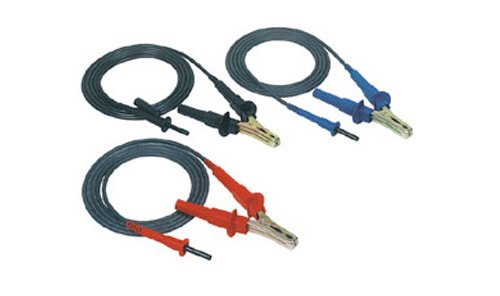 AEMC 2119.85 3-Piece Color-Coded Lead Set with Clip for 5000V ...