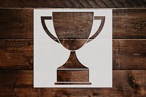Amazon.com : Trophy Stencil DIY Reusable Craft and Painting Wall ...