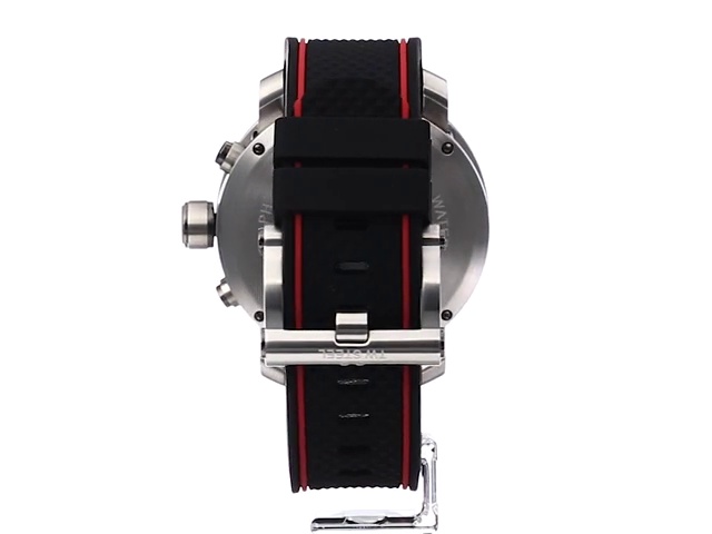 Watch TW Steel Men's TS1 Stainless Steel Watch with Black Silicone Band ...