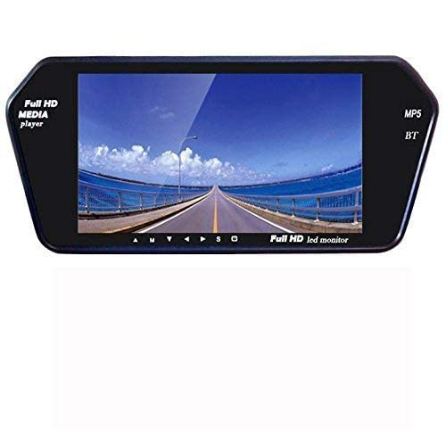 Walmotor-Universal Car 7 Inch Rear View Mirror Screen Display with ...