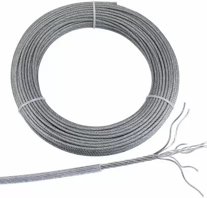 Gym Machine Wire Rope Cable, PU (Polyurethane) Rubber Coated for ...