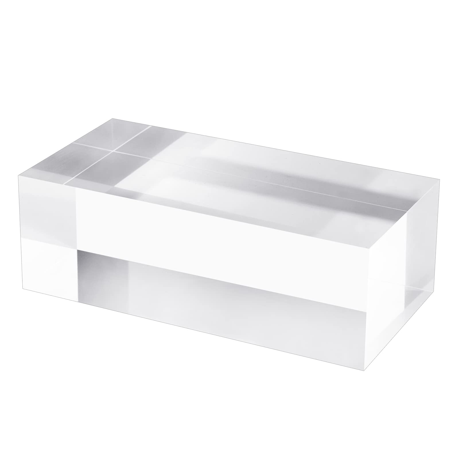 Amazon.com: CiaoHER 2in Thickness Solid Acrylic Cube Display Block ...