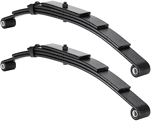 Amazon.com: Youxmoto Pair of Trailer Leaf Springs- 4 Leaf Double Eye ...