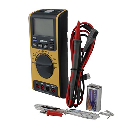 UNITEC 46044 Digital-Multimeter DM600 5in1 schwarz/gelb, : Amazon.de ...