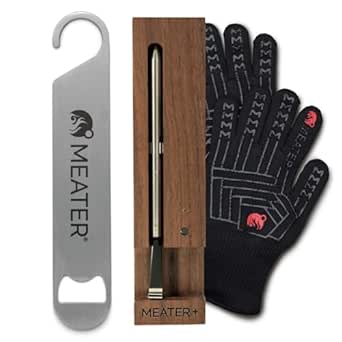 Amazon.com: MEATER Plus Bundle: Smart Digital Wireless Meat Thermometer ...