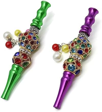 Amazon.com: 2PCS Metal Hookah Tips - Shisha Hookah Accessories Alloy ...