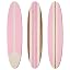 Amazon.com: Gerrii 3 Pieces Surfboard Wall Decor 23.6" x 5.4" Preppy ...