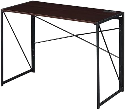 Amazon.com: Convenience Concepts Newport 2-Drawer Desk with Charging ...