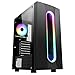 CiT Sauron Mid-Tower ATX PC Gaming Case ARGB | Black : Amazon.co.uk ...