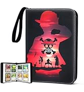 Amazon.com: 400 Pockets Trading Card Binder for One Piece Cards ...