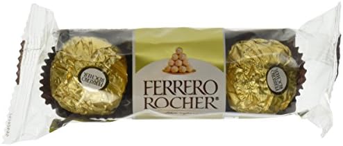 Amazon.com : Ferrero Rocher Fine Hazelnut Milk Chocolate, Individually ...