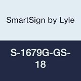 ・ブランド:SmartSign・モデル:S-1679G-GS-18・製造元/メーカー部品番号:S-1679G-GS-18