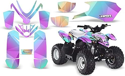 Amazon.com: AMR Racing ATV Graphics kit Sticker Decal Compatible with ...