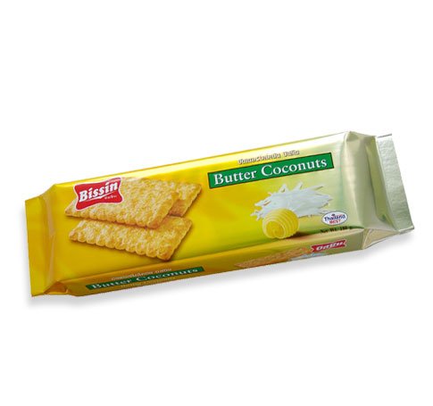Amazon.com: Biscuits Bissin Butter Coconuts (180g.) x 2Packs : Grocery ...