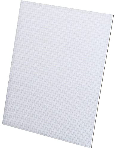 Ampad Graph Writing Pad 8-1/2 x 11-Inch, Quad Ruling Graph Paper, 5 ...