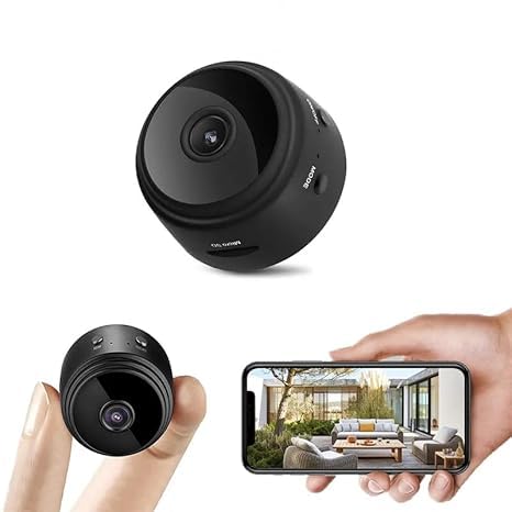 Buy Ducncon Wireless Security Camera | WiFi, HD 1080p Mini Portable ...