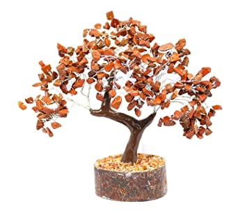 Red Jasper Tree Wood Look Tree 300 Beads Stone Crystal for Reiki ...