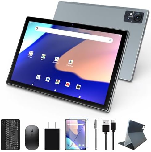 Amazon.com : Tablet 10 Inch Android 14 Tablet, Octa-Core 5G WiFi, Dual ...