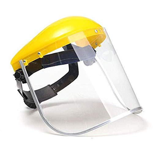 SARVAM IMPT Face Shield B1 Brow Guard with FC48 Clear Visor (8" x 15 1/ ...