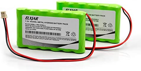 Amazon.com: (2-Pack) 7.2V 1500mAh 300-03864-1 Battery Compatible with ...